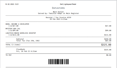 Cloudbeds X Series Lightspeed Integration